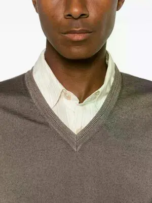 DANIELE FIESOLI Long-sleeve V-neck Sweater