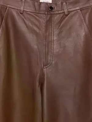 ALYSI Leather Trousers
