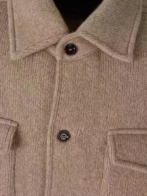 LARDINI Button-up Flap-pocket Cardigan