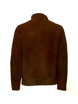DONDUP Shearling Zip-up Jacket