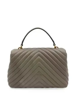 Pinko Love Lady Puff Chevron-quilted Shoulder Bag