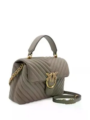 Pinko Love Lady Puff Chevron-quilted Shoulder Bag