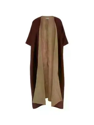 THE ROSE IBIZA Silk Jacquard Kimono - Red