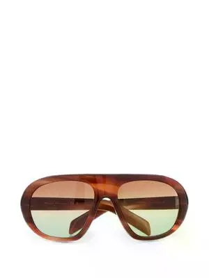 Prada Pilot-frame Sunglasses - Brown
