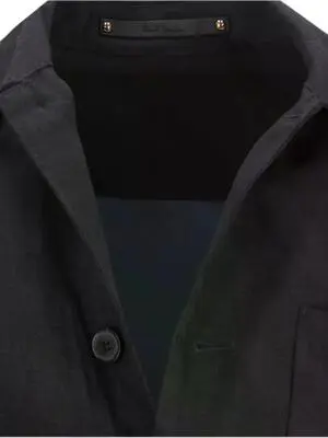 Paul Smith Single-breasted Wool Jacket - Grey