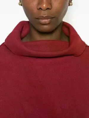 NIU Roll-neck Drop-shoulder Sweater