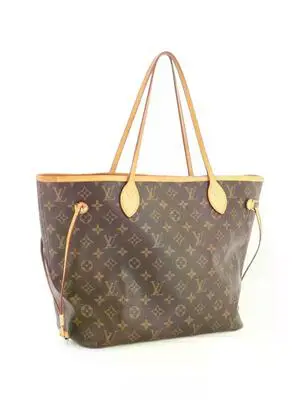 LOUIS VUITTON Neverfull Nm Monogram Canvas Mm Tote Bag