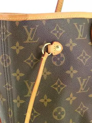 LOUIS VUITTON Neverfull Nm Monogram Canvas Mm Tote Bag