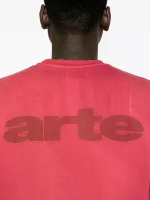 ARTE ANTWERP Logo-print Long-sleeve Top