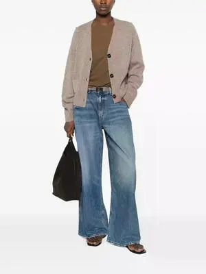 Eric Bompard Patch-pocket V-neck Cardigan