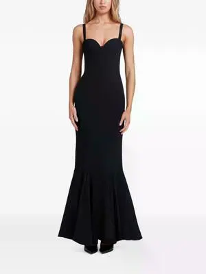 VIOLANTE NESSI Petrarca Sculpted Maxi Dress