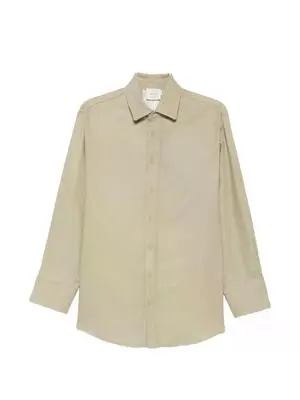 ALYSI Button-fastening Long-sleeve Shirt - Green