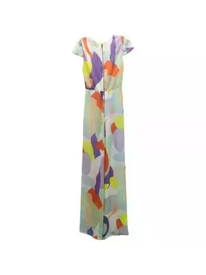 Alice + Olivia Sierra Geo Collage Jumpsuit