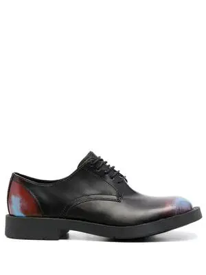 Camper Distressed-effect Leather Lace-up Shoes