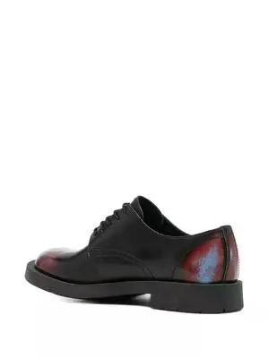 Camper Distressed-effect Leather Lace-up Shoes