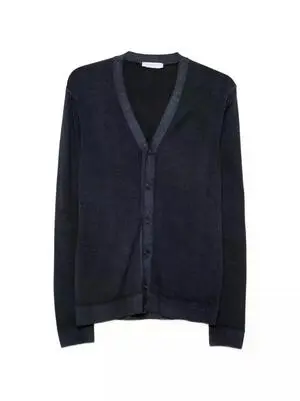 DANIELE FIESOLI V-neck Cardigan - Blue