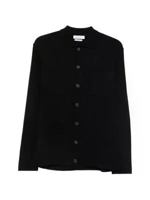 DANIELE FIESOLI Button-up Patch-pocket Cardigan - Black