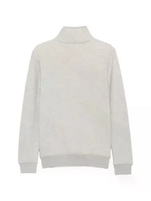 K-WAY Quarter-zip Logo-patch Sweatshirt