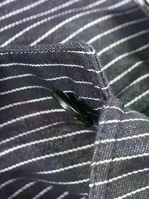 Dior Striped Cotton Shirt Jacket With Bee Embroidery