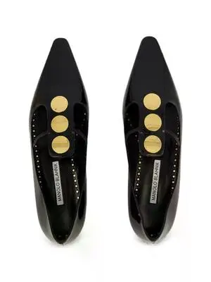 Manolo Blahnik Khafreflat Flat Pumps
