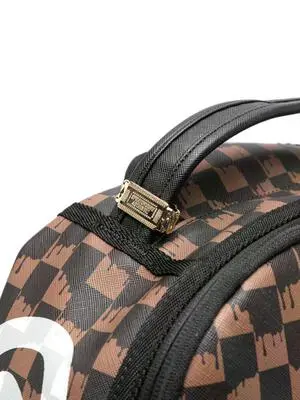 SPRAYGROUND Checkerboard-print Shark Backpack