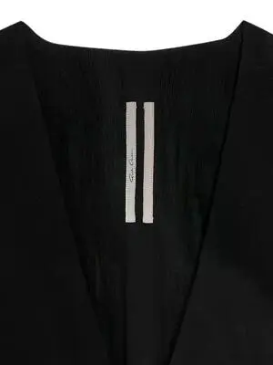 Rick Owens Knitted V-neck Sleeveless Sweater