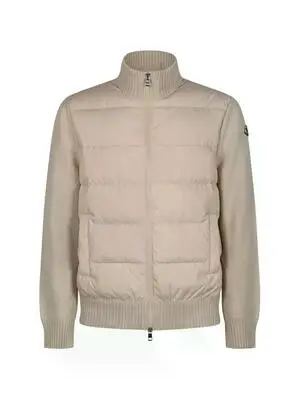 Moncler Padded Wool Zip-up Cardigan