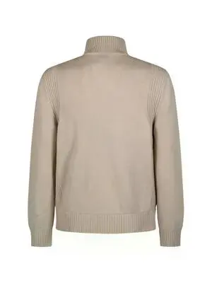 Moncler Padded Wool Zip-up Cardigan