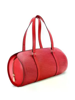 LOUIS VUITTON Epi Leather Soufflot Handbag - Red