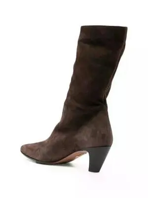 AQUAZZURA Suede Ankle Boots