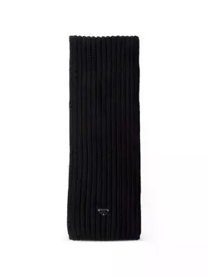 Prada Wool Scarf - Black