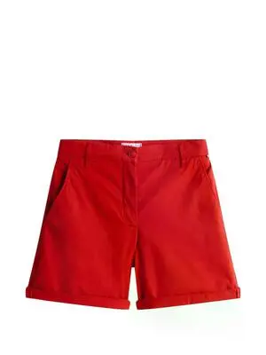 Tommy Hilfiger Turn-up Hem Mini Shorts - Red