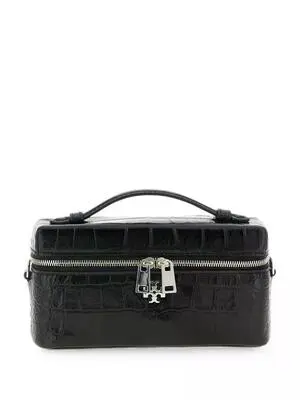 Tory Burch Charlie Vanity Case - Black