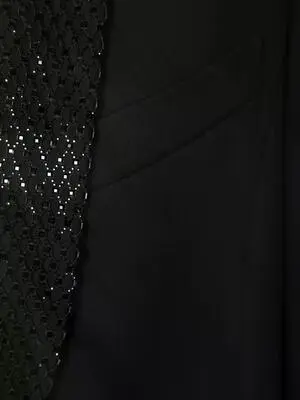 Giorgio Armani Bead-embellished Shawl-lapel Blazer