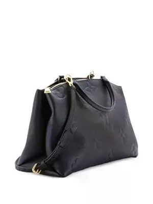 LOUIS VUITTON Grand Palais Handbag Monogram Empreinte Giant Shoulder Bag - Black