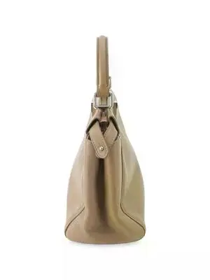 Fendi 2010-2026 Mini Leather Iconic Peekaboo Satchel