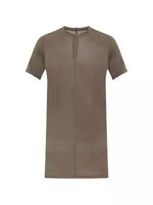 Rick Owens Seam-detail T-shirt - Grey