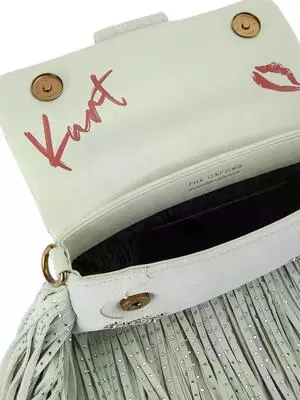 Kurt Geiger Oxford Fringe Shoulder Bag - Green