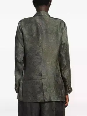 UMA WANG Wrap-fastening Blazer