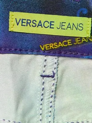 Versace Printed Skinny-fit Jeans