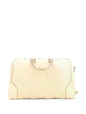 Gucci Gg Matelassé Leather Medium Travel Bag - Neutrals