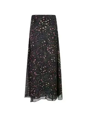 Isabel Marant Étoile Floral-print Silk Skirt