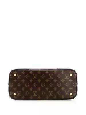 LOUIS VUITTON Monogram Canvas Flandrin Tote Bag - Black
