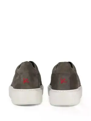 Isaia Lace-up Suede Sneakers