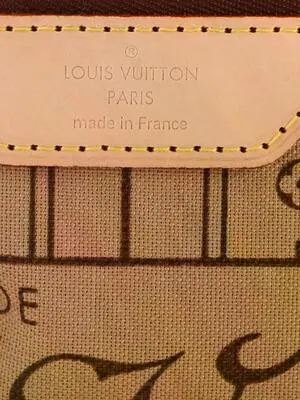LOUIS VUITTON Neverfull Monogram Canvas Mm Tote Bag