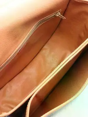Celine 2014 Macadam Coated Canvas Crossbody Bag