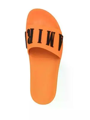 Amiri Logo-embossed Slides