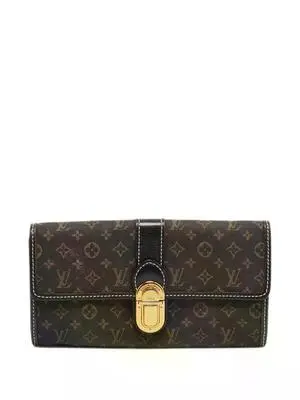 LOUIS VUITTON 2011 Sarah Monogram Idylle Wallet - Brown