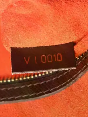 LOUIS VUITTON 2000 Damier Ebene Triana Handbag