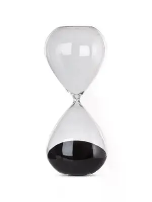 POLSPOTTEN Large Sandglass Hourglass - Black
